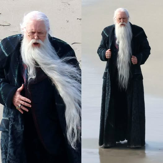 Oto pierwsze spojrzenie na Johna Lithgowa jako Dumbledore'a - Harry ...