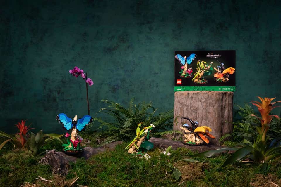 Lego prezentuje kolekcję owadów stworzoną przez fanów - - Gamereactor
