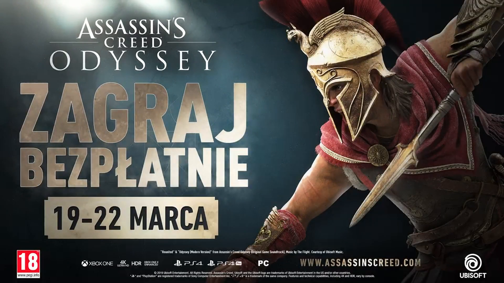 Darmowy weekend z Assassin's Creed Odyssey Darmowy weekend z Assassin's Creed Odyssey
