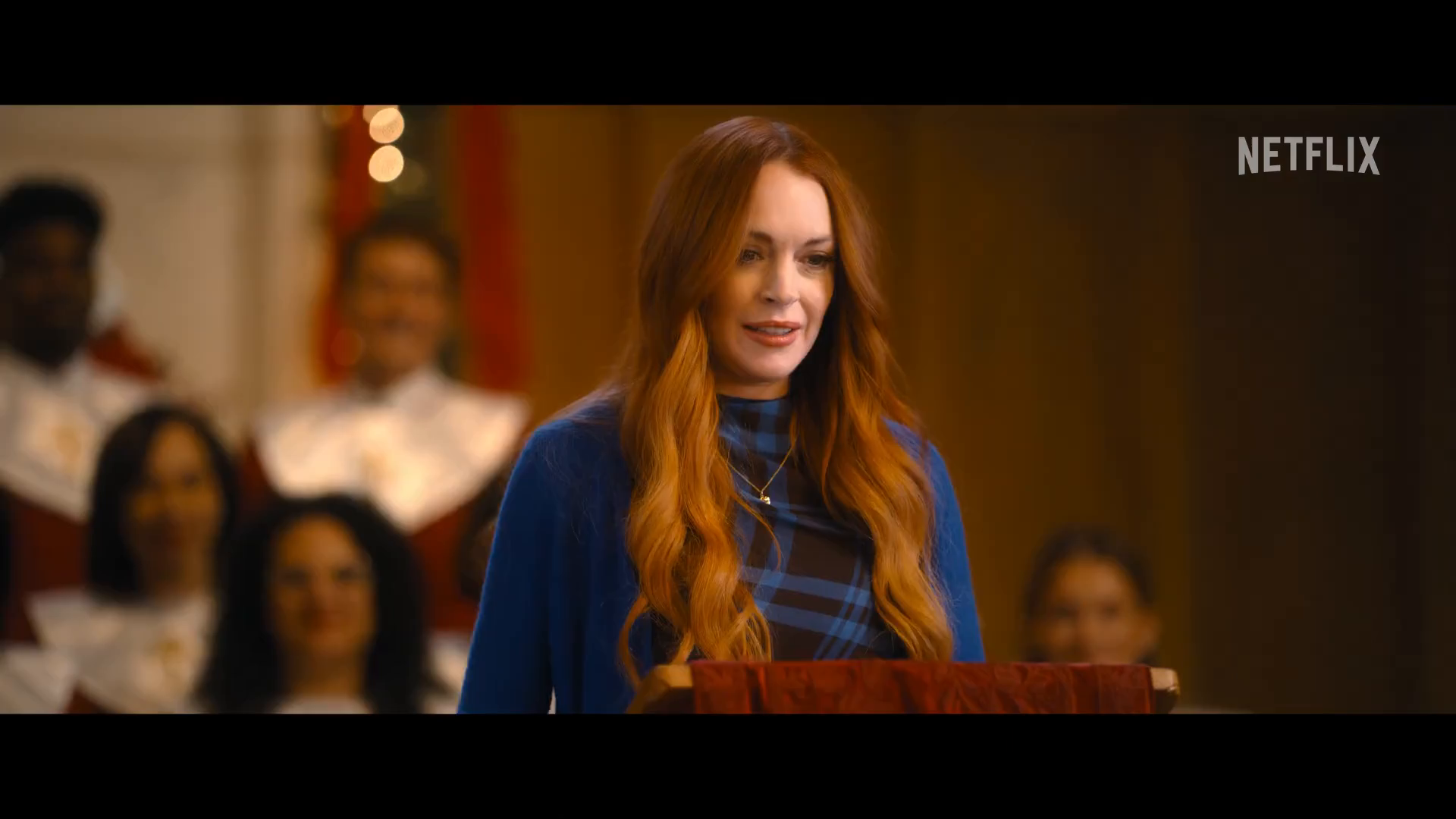 Lindsay Lohan bierze na celownik koronę Królowej Bożego Narodzenia ...